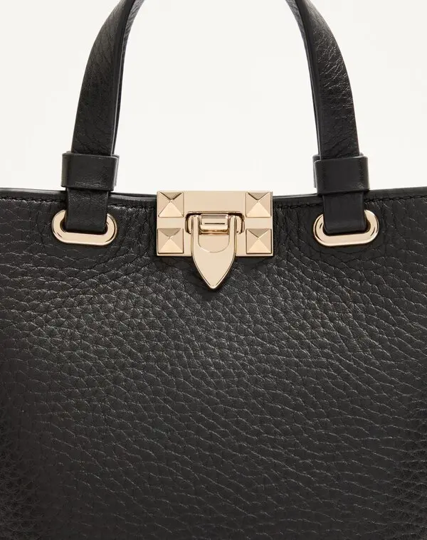 Valentino Garavani Rockstud Mini Bag In Grainy Calfskin
