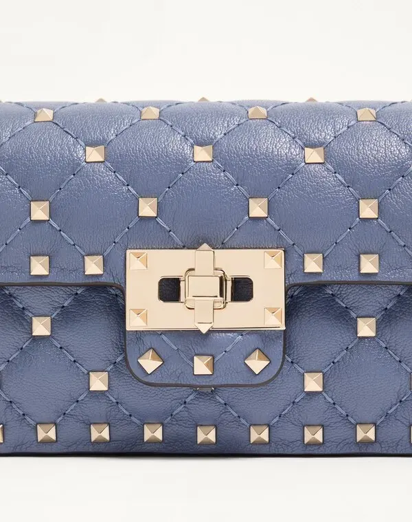 Valentino Garavani Rockstud Spike Small Shoulder Bag In Kidskin