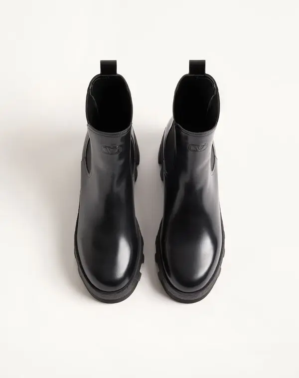 Valentino Garavani Round-toe Short Boots