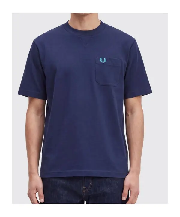 Fred Perry Logo Cotton T-shirt