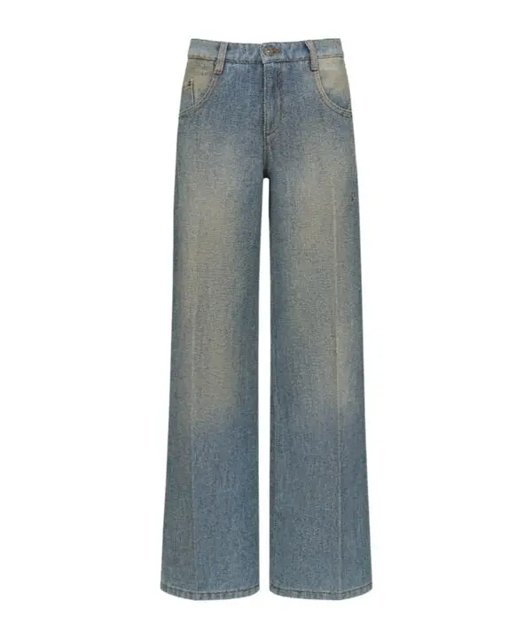 Ermanno Scervino Wide-leg Denim Trousers