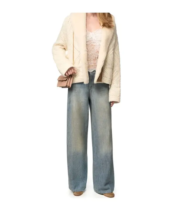 Ermanno Scervino Wide-leg Denim Trousers