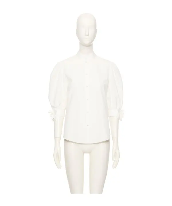 Valentino Garavani Embroidered Poplin Shirt