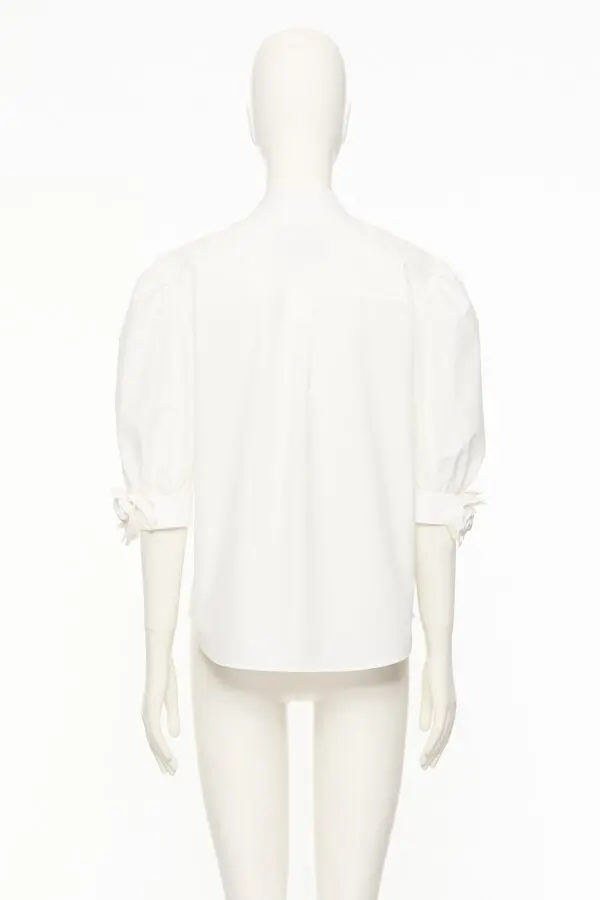 Valentino Garavani Embroidered Poplin Shirt