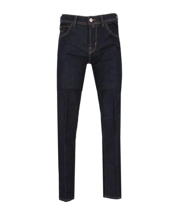 JACOB COHЁN Scott Cropped Slim Jeans - Black