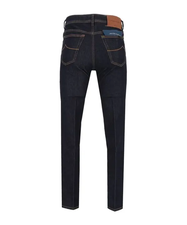 JACOB COHЁN Scott Cropped Slim Jeans - Black