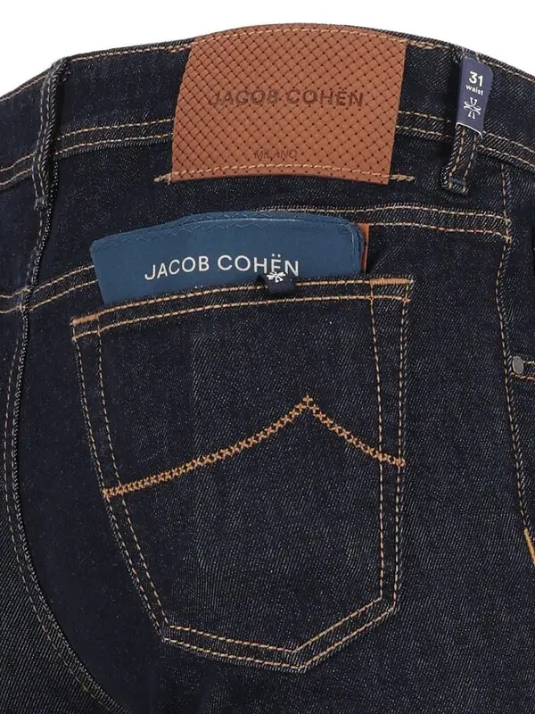 JACOB COHЁN Scott Cropped Slim Jeans - Black