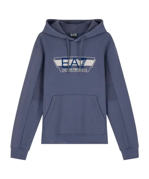 Emporio Armani Hoodie Visibility Regular Fit Cotton Blend With Logo