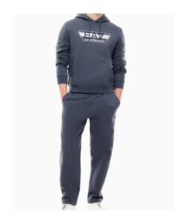Emporio Armani Hoodie Visibility Regular Fit Cotton Blend With Logo