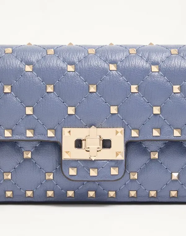 Valentino Garavani Rockstud Spike Medium Shoulder Bag In Kidskin
