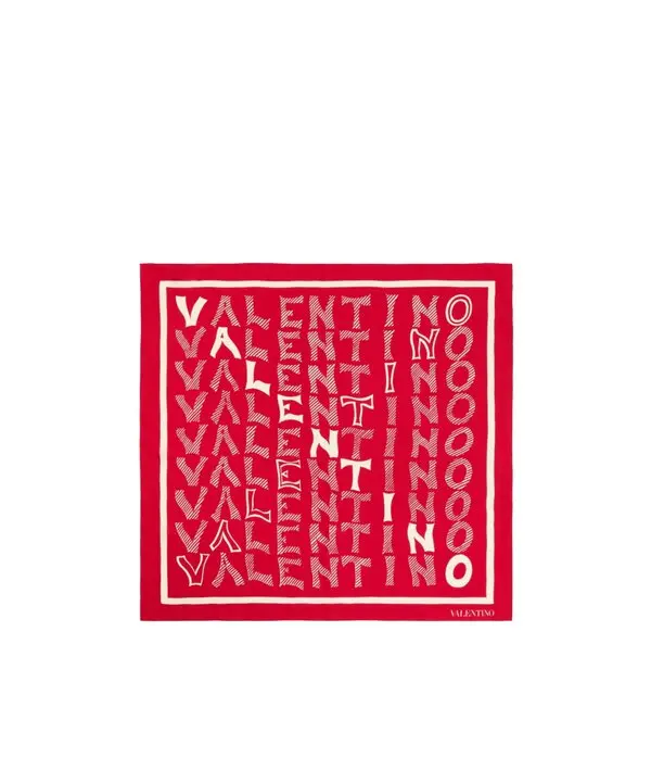 Valentino Garavani Le Fou De L'archive Silk Scarf