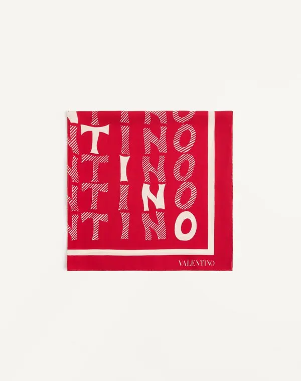 Valentino Garavani Le Fou De L'archive Silk Scarf
