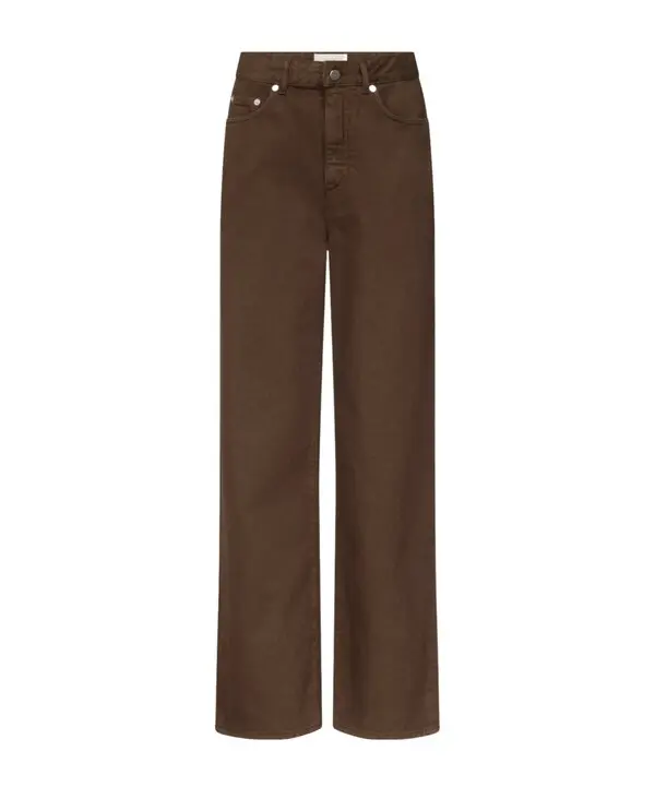 Loulou De Saison Mico Wide-leg Jeans - Brown