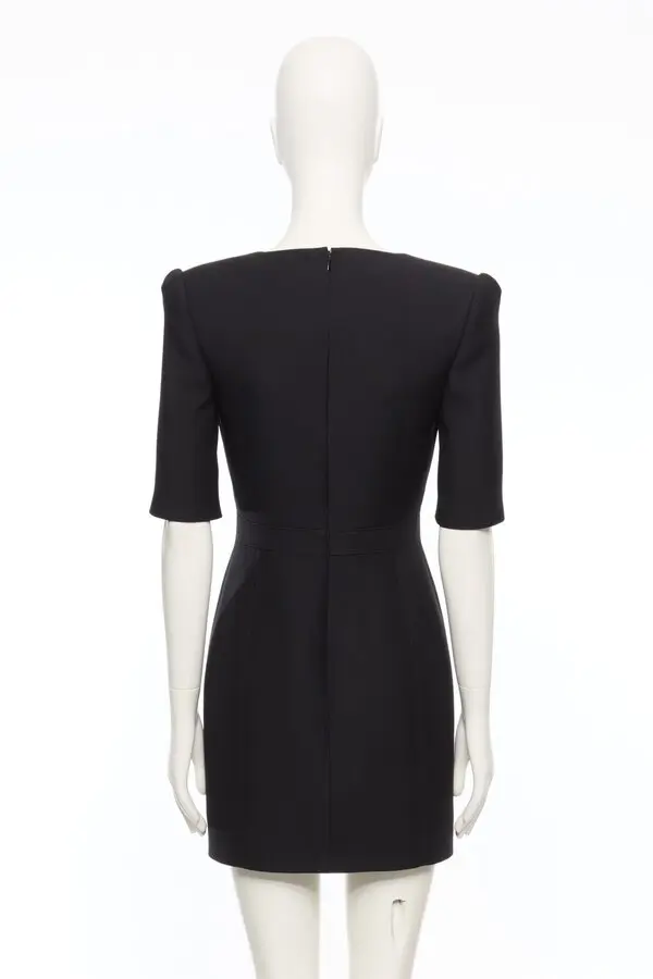Valentino Garavani Short Dress In Crepe Couture