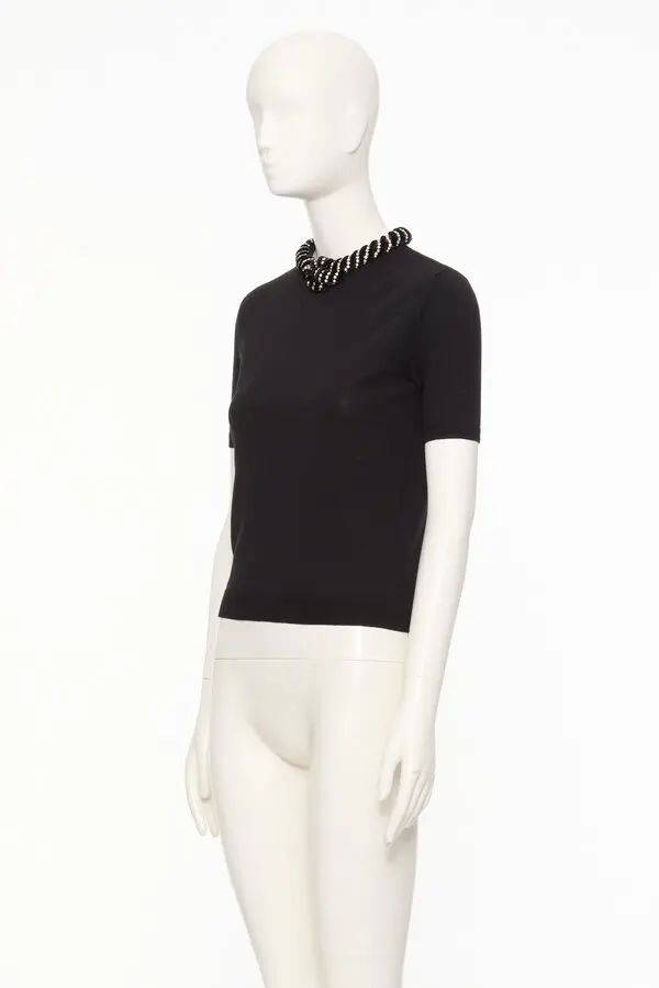 Valentino Garavani Embroidered Wool Jumper