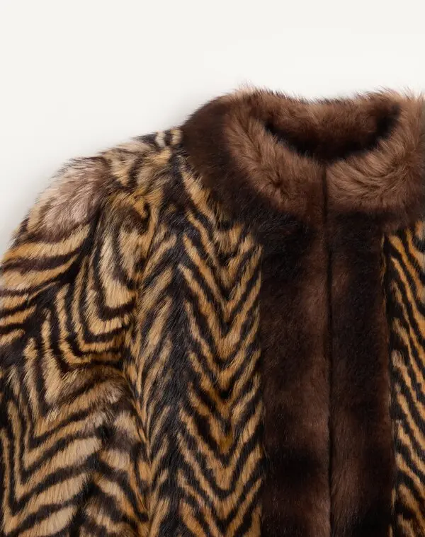 Valentino Garavani Long-sleeved Fur