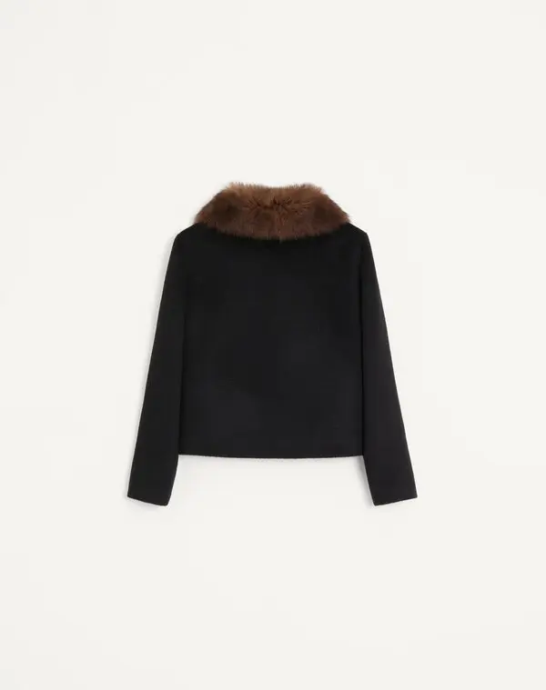 Valentino Garavani Baby Camel Drap Jacket