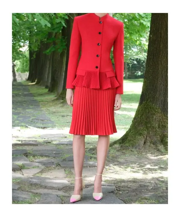Valentino Garavani Wool Midi Skirt