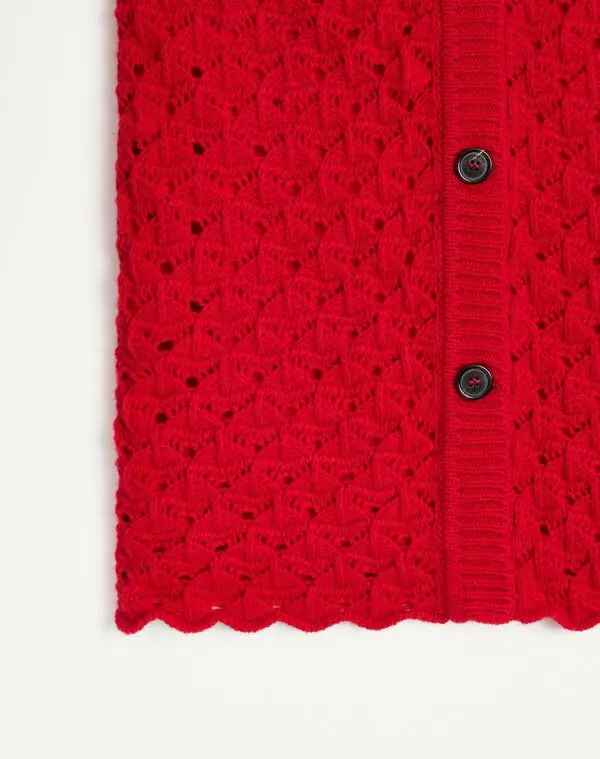 Valentino Garavani Wool And Cashmere Skirt