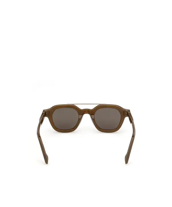 Zegna Geometric Sunglasses