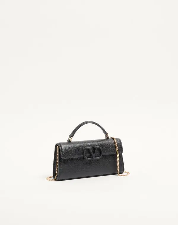 Valentino Garavani Vsling Mini Handbag In Grainy Calfskin