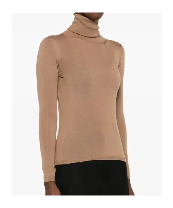 Max Mara Roll-neck Long-sleeve Sweater