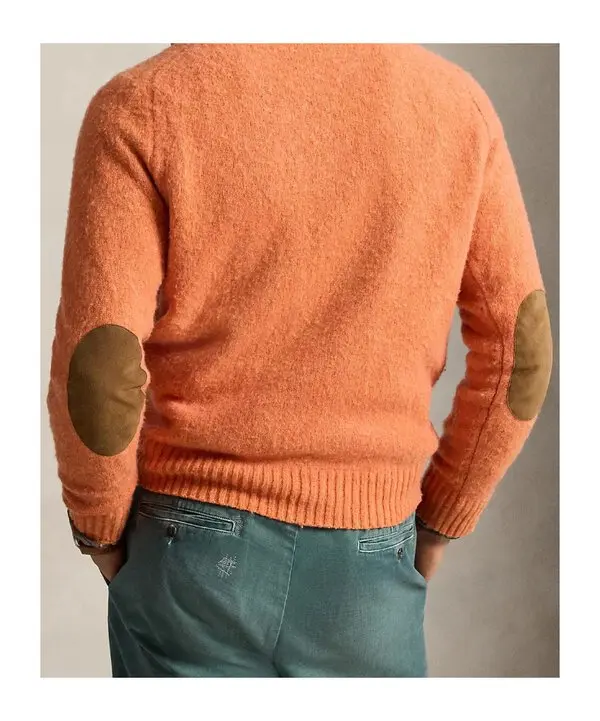 Polo Ralph Lauren Elbow-patch Raglan-sleeve Sweater