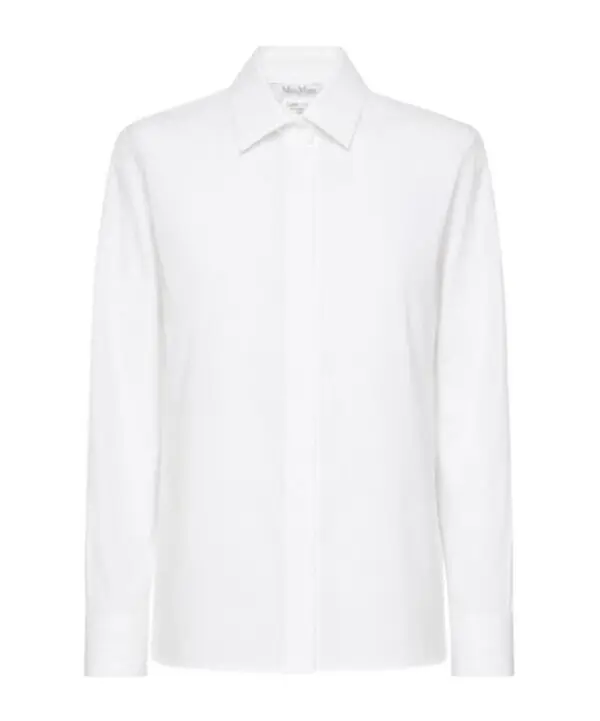 Max Mara Long-sleeved Shirt - White