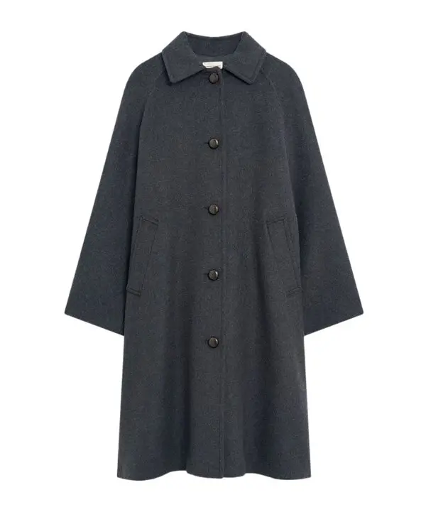 SEMICOUTURE Belted Double-breasted Coat - Black