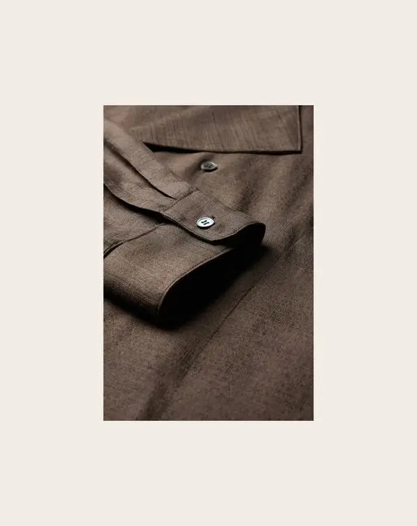 Soeur Stand-collar Wrap Shirt