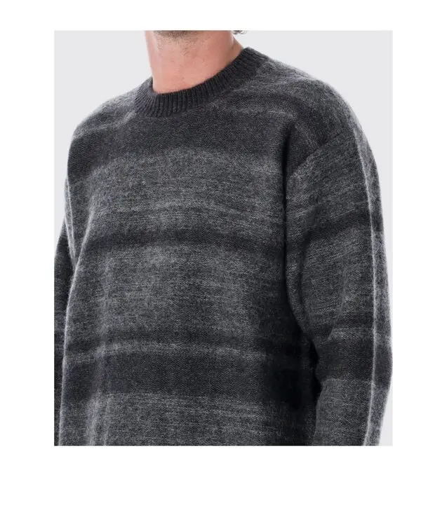 Comme Des Garçons Crew-neck Long-sleeve Knit Top