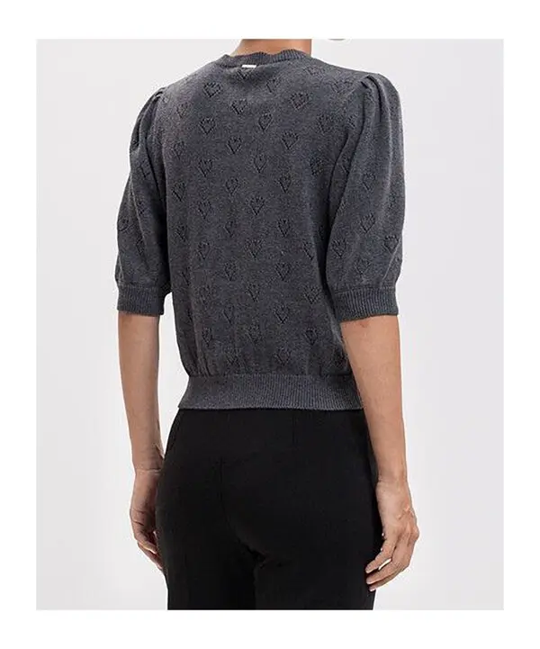 TWINSET Openwork Knit Sweater
