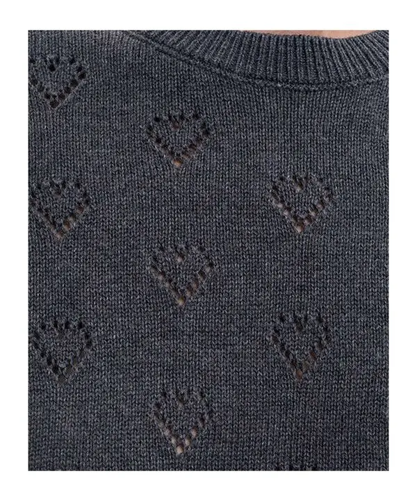TWINSET Openwork Knit Sweater
