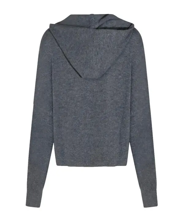 Blumarine Logo Hooded Sweater