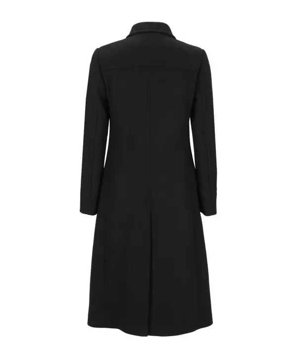 Dries Van Noten Ralen Asymmetric Long Coat