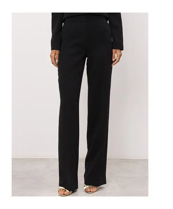 TWINSET Pleated-detail Zip-fly Casual Trousers