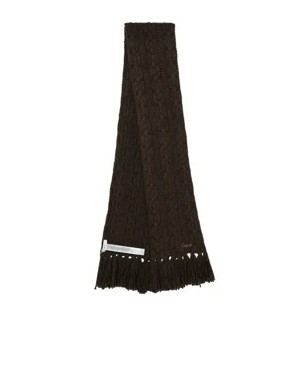 COACH Cable-knit Scarf