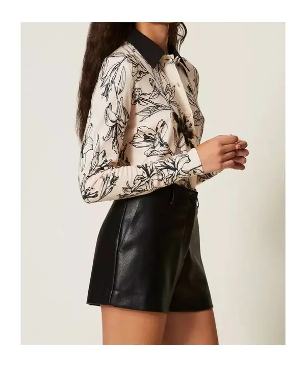TWINSET Floral-patterned Knit Sweater