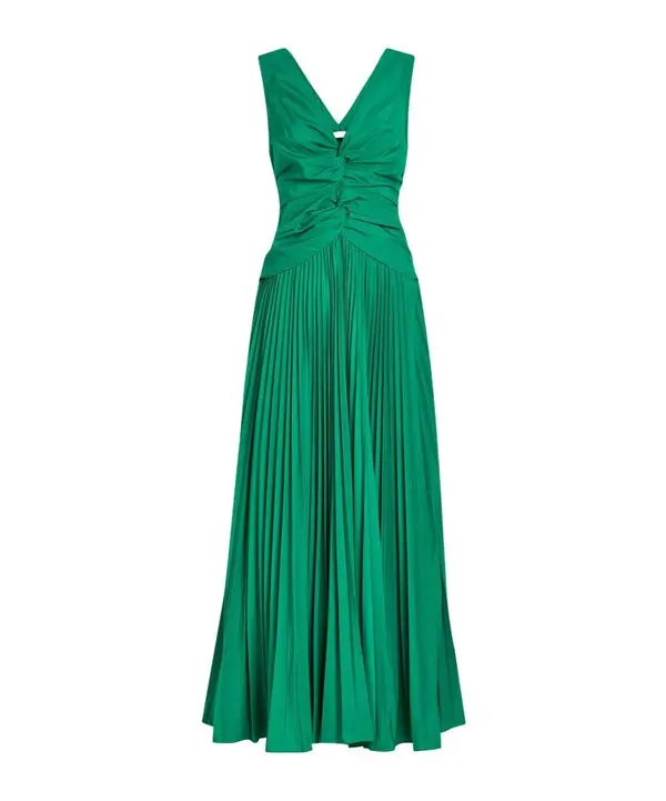 Simkhai Pleated Midi Dress
