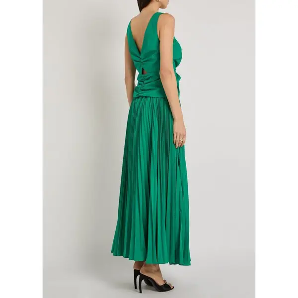 Simkhai Pleated Midi Dress