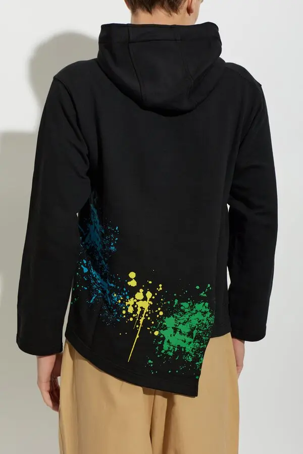 Comme Des Garçons Long-sleeve Hooded Sweatshirt
