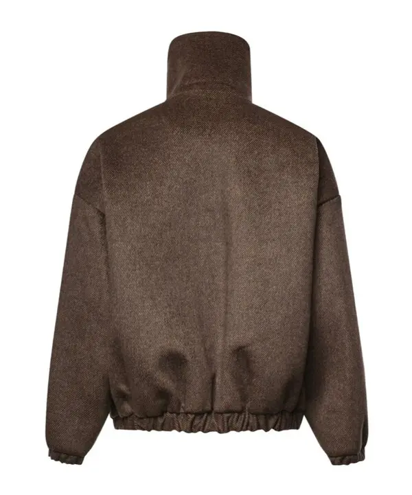 THE FRANKIE SHOP High-neck Long-sleeve Casual Jacket