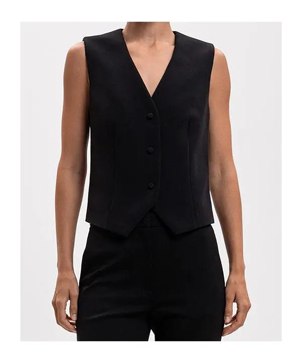 TWINSET Single-breasted V-neck Vest