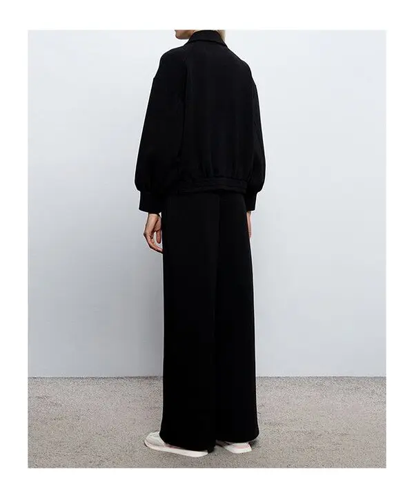 TWINSET Collared Zip-up Sweatshirt And Sweatpants Set