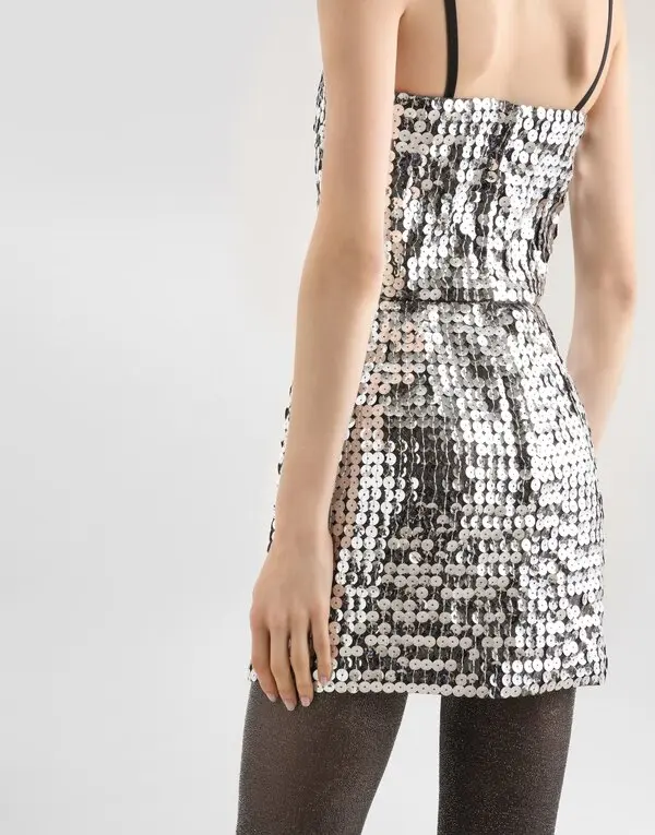 Dolce & Gabbana Sequin Mini Dress