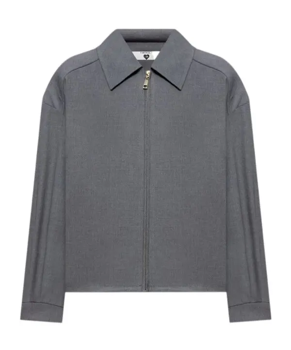TWINSET Classic Zip-up Casual Jacket