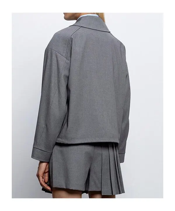 TWINSET Classic Zip-up Casual Jacket