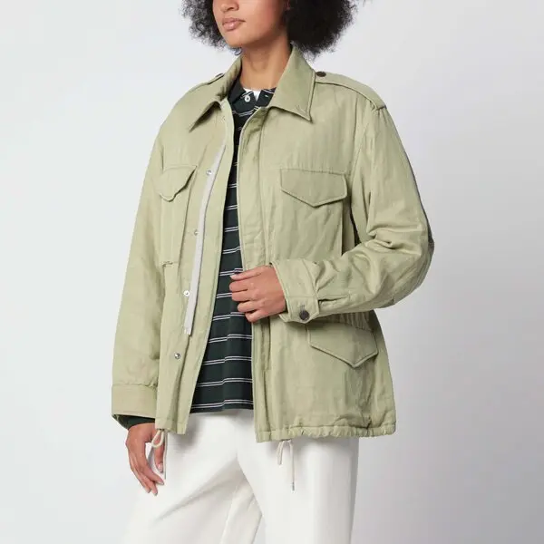 Auralee Utility Drawstring Coat