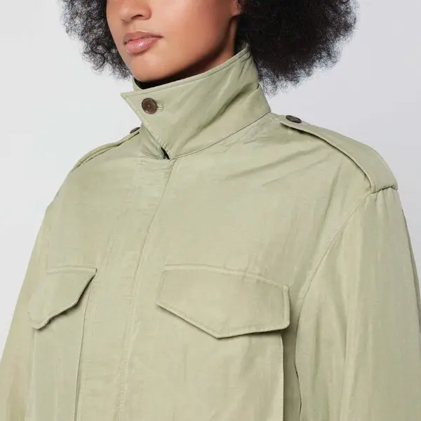 Auralee Utility Drawstring Coat