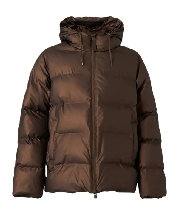Rains Long-sleeved Hooded Padded Jacket